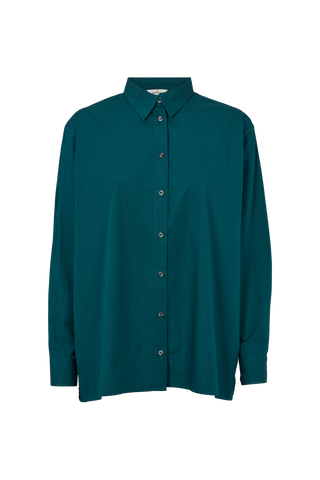 Vilde Loose Shirt - Deep Teal