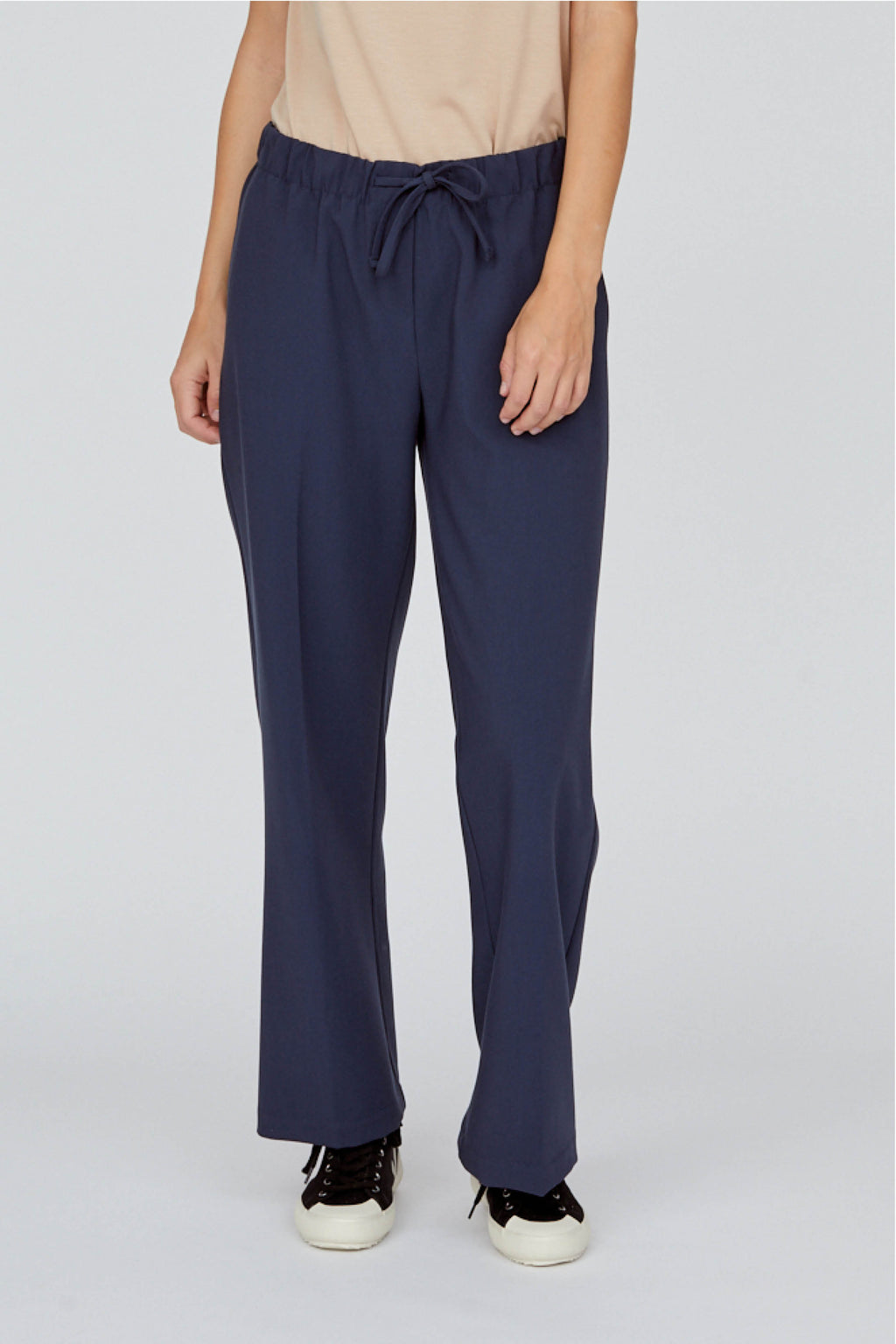 Sage Loose Pants - Navy – Basic Apparel